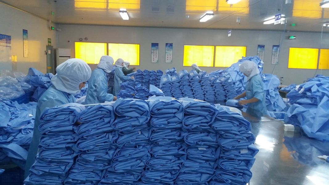 China MAYO HEALTHCARE PRODUCTS CO.,LTD factory production line