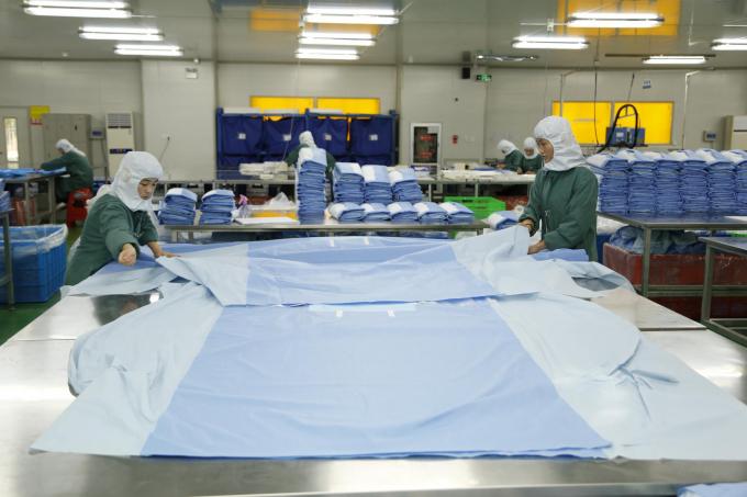 China MAYO HEALTHCARE PRODUCTS CO.,LTD factory production line