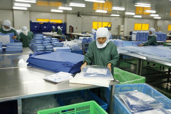 China MAYO HEALTHCARE PRODUCTS CO.,LTD factory production line