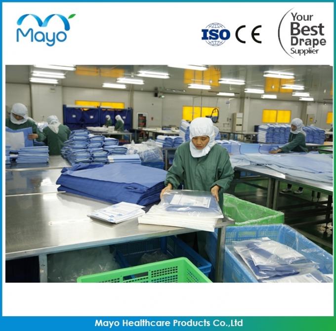 Vascular Intervention Disposable Surgical Angiography Drape Pack With ...