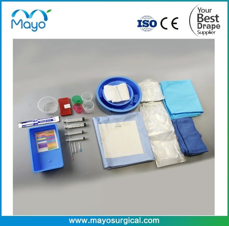 Cardiac Cath Lab Use Disposable Sterile Surgical Cardiovascular Pack ...