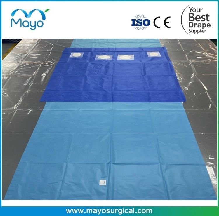 Cardiovascular Drapes - Ultimate Angiography Drape with 2 Femoral ...