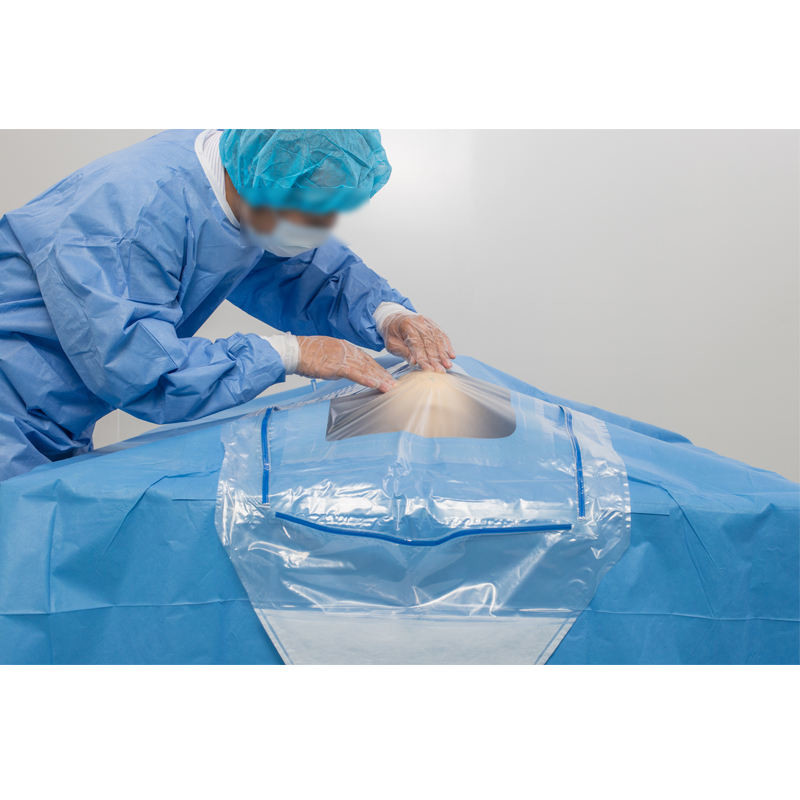 Cranial Fenestrated Surgical Drape Disposable Drapes For Patients