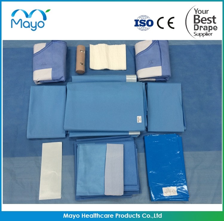 30gsm-50gsm Universal Drape Pack General Surgical Pack ISO FDA Approval