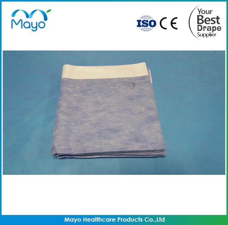 ISO13485 Sterile TUR Drape 40gsm Draw Sheet For Hospital Bed