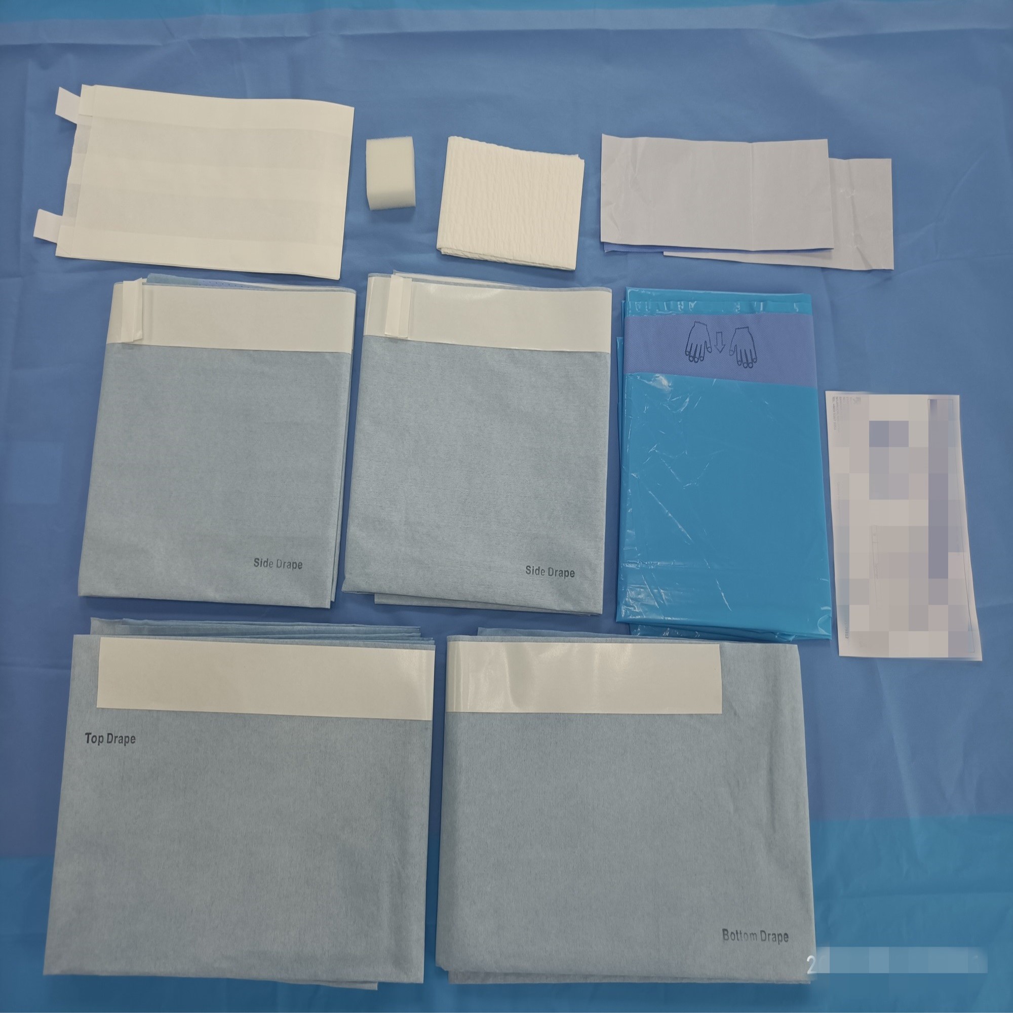 Latex free Disposable Sterile Surgical Universal Drape Pack without ...