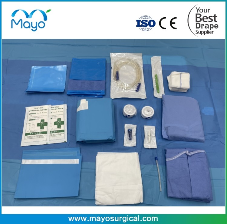 CDIK 192001 Sterile Dental Implant Drape Kits All In One CE ISO