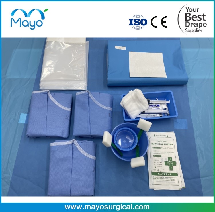 Nownoven Angiography Drape With Femoral And Radial Oval Apertures Side ...