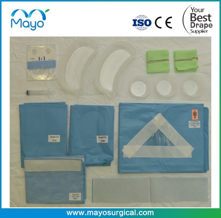 Customized Surgical Cystoscopy Procedure Drape Pack Medical Consumable