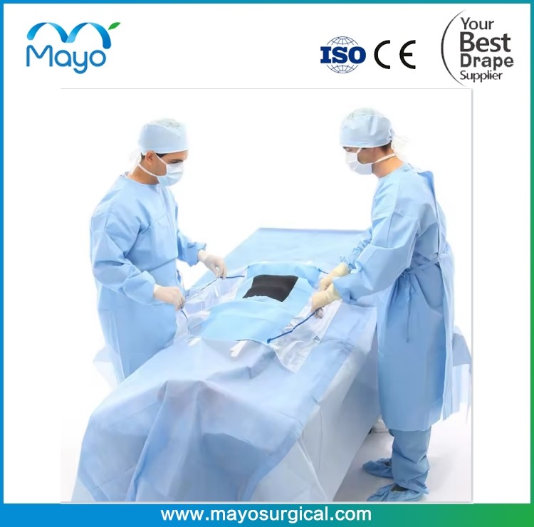 Coronary Artery Bypass Graft Sterile Surgical CABG Drape Pack