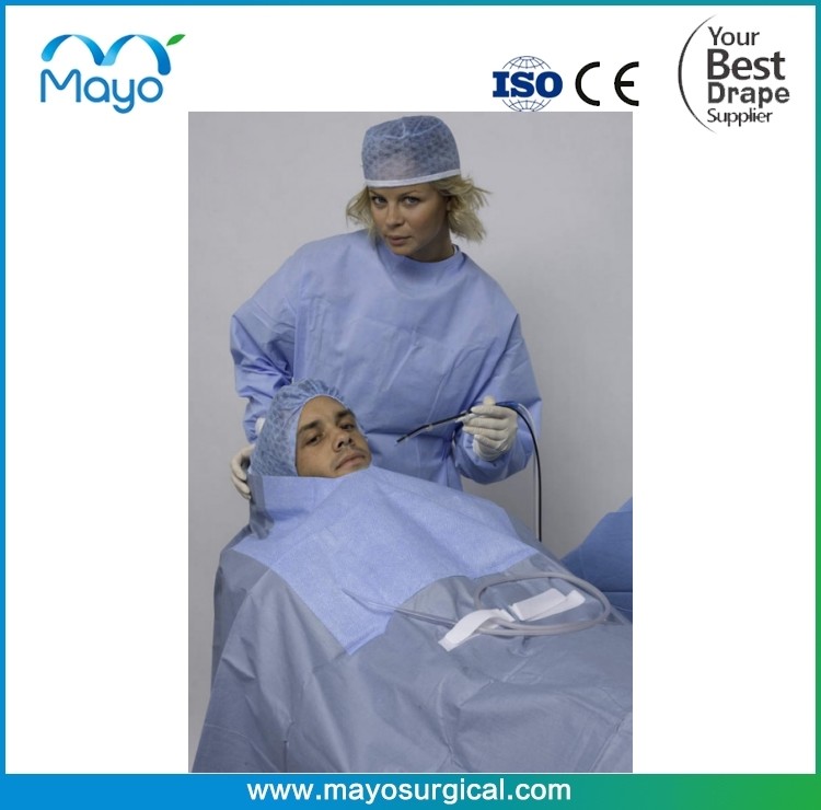 Surgical Single Drape Water Repellent With Adhesive U-shaped Split ...