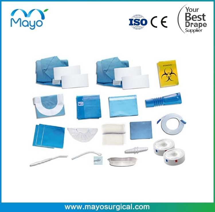 Disposable Sterile Implant Drape Kits For Dentistry All In One