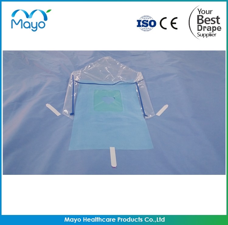 2023 New Best Price Craniotomy Drape with Ioban Incise Pouch cranial drape