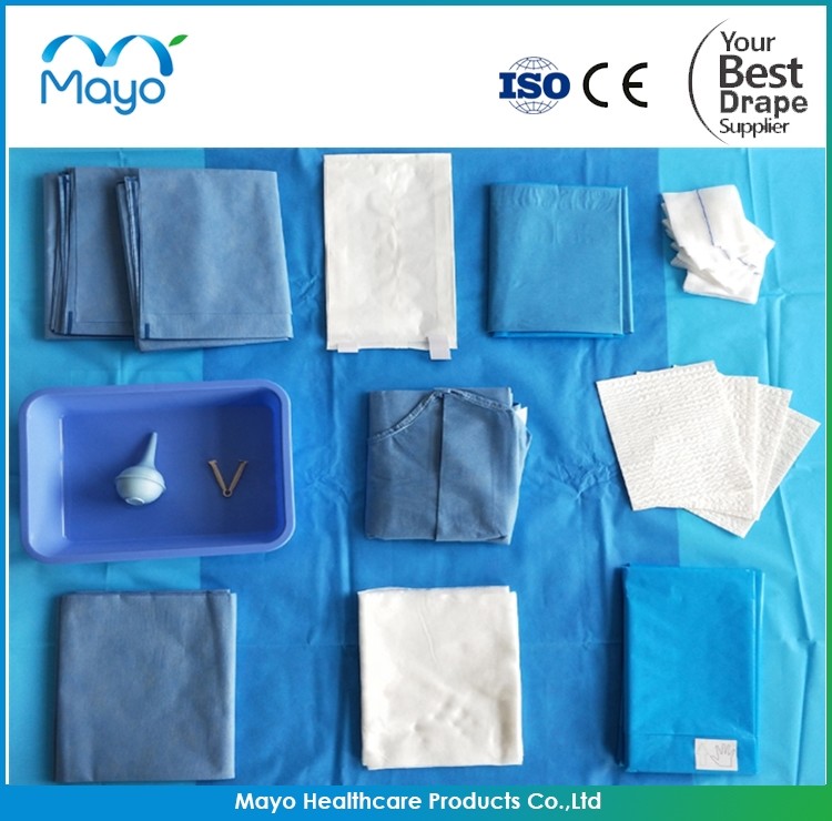 FDA Obstetrics Drapes OB Pack Sterile Disposable Surgical