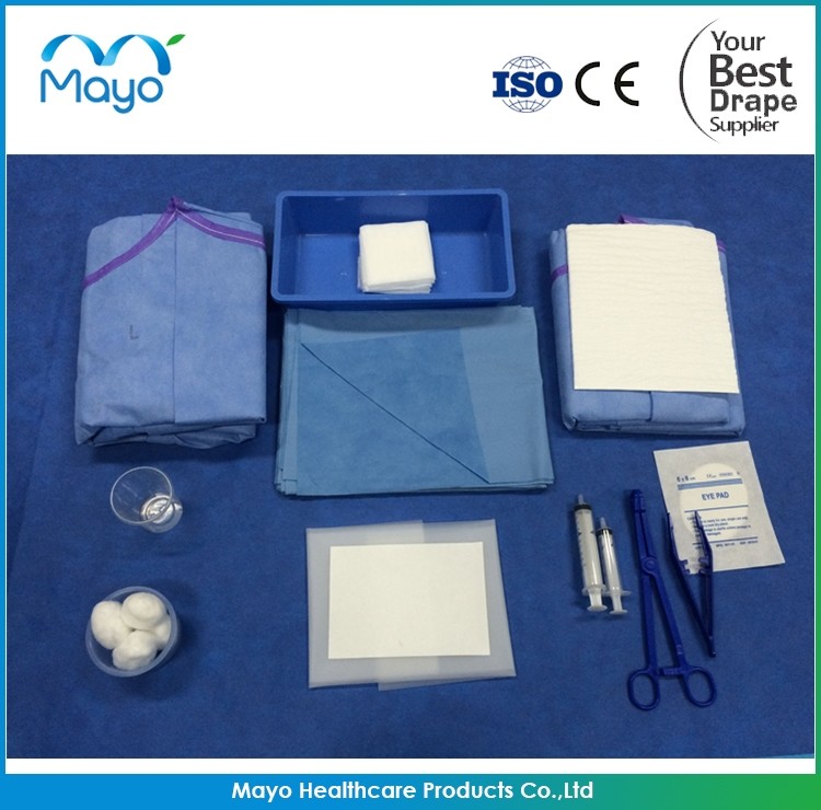 Opthalmology Eye Drapes Disposable Surgical Drape Kit