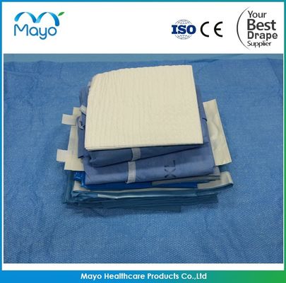 Clinic Disposable Drape Pack Universal Sterile Drape With Hole