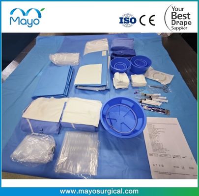 Cath Lab Procedure Pack Angiography Pack With Femoral And Radial Hole