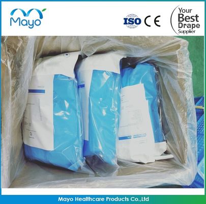 Hospital Femoral Angiography Drape Disposable Surgical Packs For Neuro ...