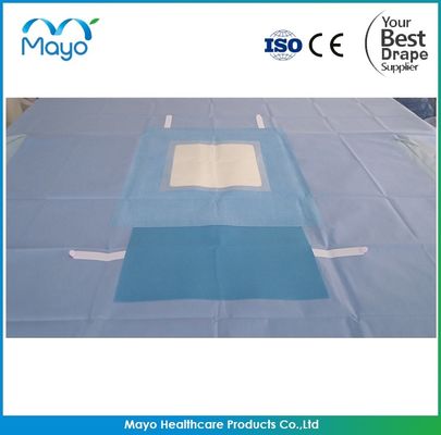 Blue Laparotomy Drape Pack SMS Laparoscopy Pelviscopy Pack