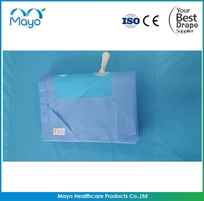 Disposable Surgical TUR Drape Urology Drape With Finger Cot