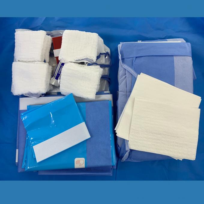 CE ISO13485 Medical Supplies Sterile Surgical C-Section Set/Cesarean ...