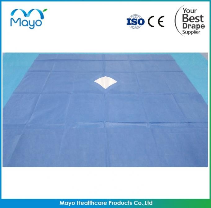 60g PE Epidural Drape Kit Surgical 60gsm Spinal Drape Set